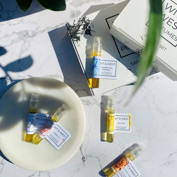 New to Natural Perfume Sample Set | Wit & West Perfumes